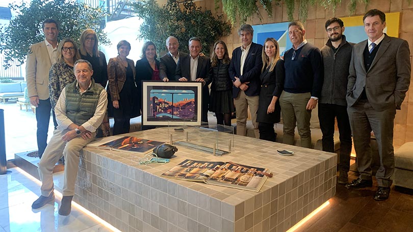 ASEFA regala al Col·legi una ilustración conmemorativa de su 50 ...